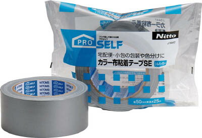 【商品詳細】●識別や用途の使い分けに便利です。●引越や荷物の梱包用途に●色:シルバーグレー●幅(mm):50●長さ(m):25●厚み(mm):0.19●粘着力:13.7N/10mm●基材：PE、PT●粘着剤：ゴム系生産国：中国重量：230g...