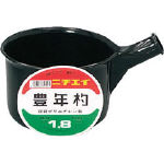 【商品詳細】●使いやすい軽量タイプで、耐薬品性にも優れ幅広い用途に使用できます。●柄は別売りのオプションです。●容量(L):1.8●色:ブラック●間口×高さ(mm):165×113●ポリエチレン（PE)生産国：日本重量：146g【送料につい...