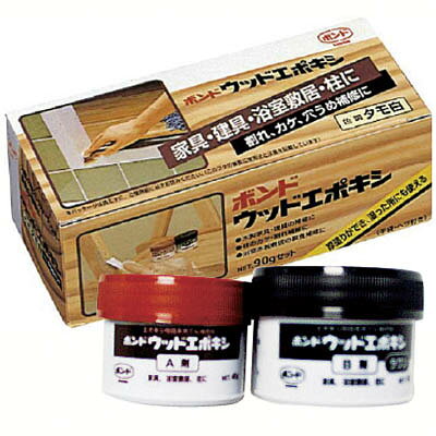 【商品詳細】●耐水性に優れ、補修部は肉やせなしで、切削可能です。●屋内外の木部の穴埋め、カケ、スキ間の補修などに。施工後に上塗り塗装可能です。●色:ラワン●容量(g):90●2液混合型●硬化時間(20℃):6時間●可使時間(20℃):40分...