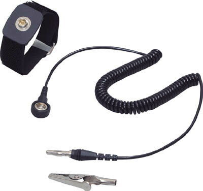 【メーカー型番】AS-101-10【JANコード】4983621880281【ブランド】カスタム【特徴】●マジックテープ式のリストストラップです。【用途】●半導体工場・精密機器組み立て作業での静電気除去。【仕様】●グランドコード長さ(m):...