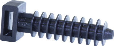 【商品詳細】●ケーブルタイを固定し、電線、ケーブルをまとめることができます。●ケーブルタイの固定。●色:白●高さ(mm):6.3●使用結束バンド幅(mm):〜9●穴径(mm):10.3●下穴径（mm）：6●下穴:6mmで深さ33mm●幅9m...