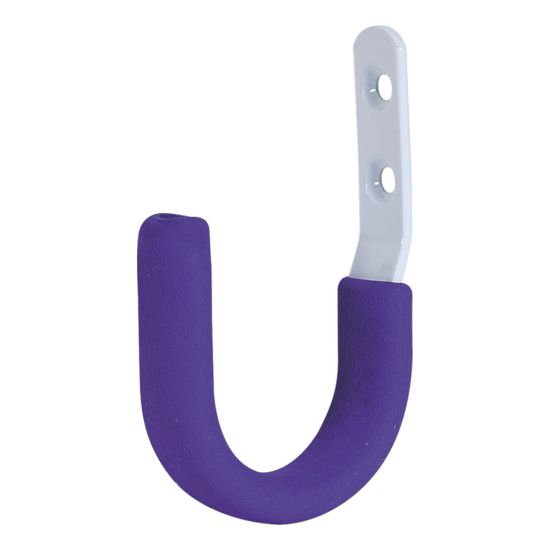 【商品詳細】●表面をゴムカバーしていますので、すべり止め効果が抜群です。●色：パープル●使用荷重(kN)：0.05●幅(mm)：47●長さ(mm)：77●厚さ(mm)：9●吊下荷重(kN)：0.05●ねじが隠せる目隠しシール入●スチール●N...