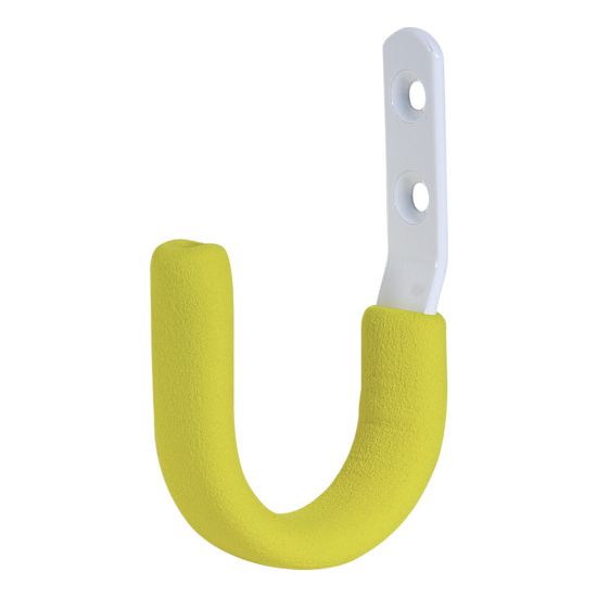 【商品詳細】●表面をゴムカバーしていますので、すべり止め効果が抜群です。●色：イエロー●使用荷重(kN)：0.05●幅(mm)：47●長さ(mm)：77●厚さ(mm)：9●吊下荷重(kN)：0.05●ねじが隠せる目隠しシール入●スチール●N...