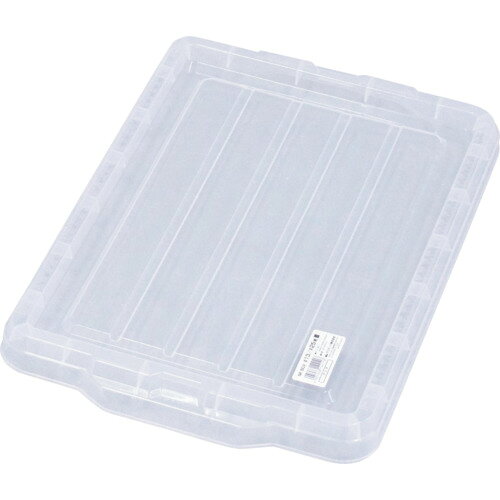 【商品詳細】●NFボックス用フタです。●色：クリア●外形寸法(mm)間口×奥行×高さ：295×443×33●適合コンテナ：NF-13、NF-25●NFボックス#13・25フタクリア●ポリプロピレン原産国日本JANコード49910681441...