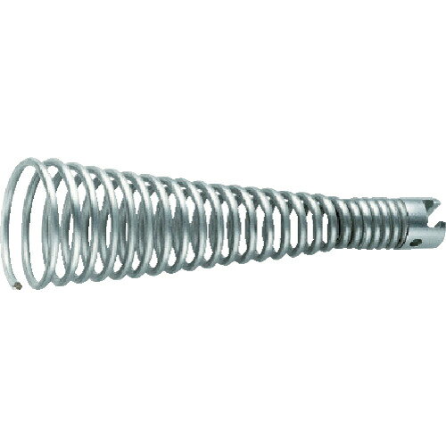 【商品詳細】●ぼろ布などの詰まりの除去に。●ドレンクリーナのヘッド付け替え可能タイプのワイヤに取り付けて使用。●清掃能力パイプ径(mm)：30〜75●ヘッド径(mm)：24●適合機種：E75、H-150、E-150、R-550、R-600、...