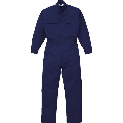 【商品詳細】●優れた防炎機能を持つ素材を採用したつなぎ服です。●帯電防止織物を使用しています。●コットンの優しい着用感で快適性にも優れています。●火を使う現場に。●作業全般、他。●色：ネイビーブルー●サイズ：S●身長(cm)：157〜162...