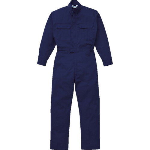【商品詳細】●優れた防炎機能を持つ素材を採用したつなぎ服です。●帯電防止織物を使用しています。●コットンの優しい着用感で快適性にも優れています。●火を使う現場に。●作業全般、他。●色：ネイビーブルー●サイズ：LL●身長(cm)：172〜17...