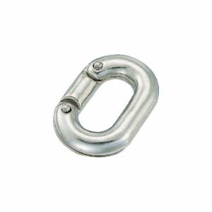 【商品詳細】●チェーン・ワイヤー・ロープ等の連結金具として、また端末の金具のジョイントに。●D(mm)：6●W(mm)：10●参考使用荷重(kN)：1.37●参考使用荷重(kN)：1.37●L(mm)：21●使用荷重(kN)：1.37●ステ...