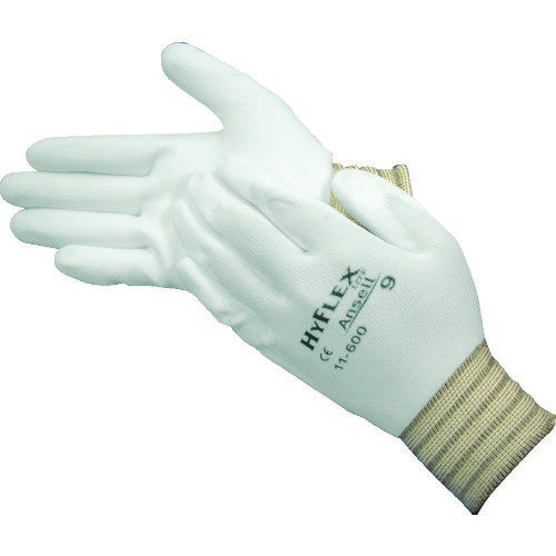 【商品詳細】●軽さと柔らかさを追求しながら、グリップ力・耐摩耗性にも優れています。●低発じんの長繊維ナイロンとPUコーティングのため製品保護に威力を発揮します。●電気部品・精密機械組み立て工程。●色：ホワイト●サイズ：S●厚さ(mm)：0....