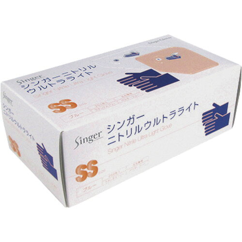 【商品詳細】●手にぴったりフィットする超薄手仕上げです。●色：ブルー●サイズ：SS●厚さ(mm)：0.06●全長(cm)：24.0●手のひら周り(cm)：15.2●中指長さ(cm)：7.8●粉：なし●エンボス加工：指先●食品衛生法：適合●食...