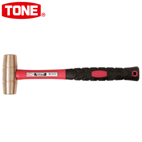 【商品スペック】特長●火花が出ると危険な場所での作業が可能です。●グラスファイバー柄を採用し、軽量で耐久性に優れており●握りやすく、滑りにくいグリップです。用途●治具の取り付け・金型作業用。仕様●頭径(mm)：30●頭長(mm)：88●全長...