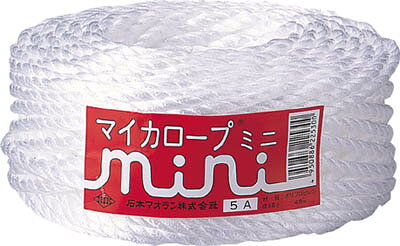 【メーカー型番】MLPM-5A【JANコード】4950886225300【ブランド】石本　【特徴】●切り口がばらつかない熱融着タイプの3本撚ひもです。【用途】●一般包装用。【仕様】●色:白●標準幅(mm):6●長さ(m):45●質量(g):...