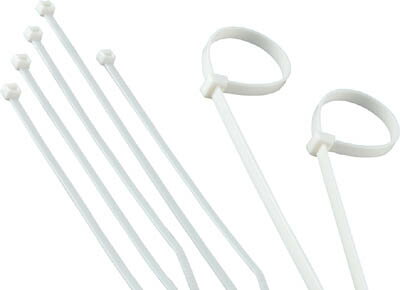 【メーカー型番】TRJ300【JANコード】4989999030907【ブランド】TRUSCO 　【特徴】●目通しがとても軽く、耐衝撃性に優れた標準タイプの結束バンドです。●屋内使用に適しています。●スムーズな目通しできっちりしまり、様々な...