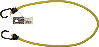 【メーカー型番】BC-8802【JANコード】4903599044096【ブランド】ユタカ【特徴】●伸縮性があり、周囲を糸で特殊織しているため、強度があります。【用途】●荷物の仮留め、固定等。【仕様】●色:イエロー●長さ(m):0.8●標準...