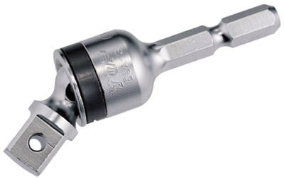 【メーカー型番】EUA-3P【JANコード】4975180222206【ブランド】TOP【特徴】●曲げ角度は30°、コーナー狭所でも楽々作業できます。●インパクト用ソケットを安全に接続するため、付属ピンを連結する穴付です。●電動ドリルでイン...