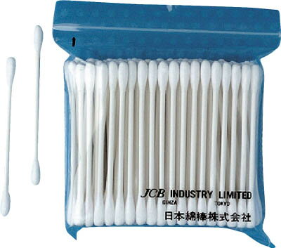 【メーカー型番】P3D-100【JANコード】4904095607082【ブランド】JCB【特徴】●綿球は独自の長繊維を巻き付け、リントが出にくい構造です。【用途】●電子機器等の接点や端子部分の清掃。【仕様】●先端径(mm):5.0●軸長(...