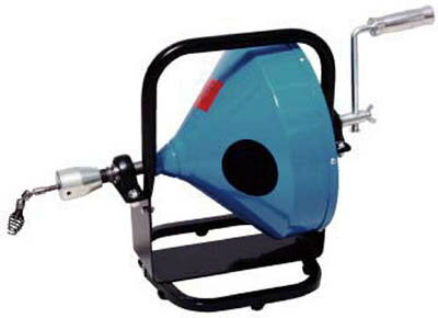 【メーカー型番】FN-1【JANコード】4571335530525【ブランド】カンツール 　【特徴】●脚部を小さくしたので、流し台などの狭い場所でも作業ができます。●ドラム取り付け角度が下方に向けているので、排水口までワイヤの誘導がしやすく...