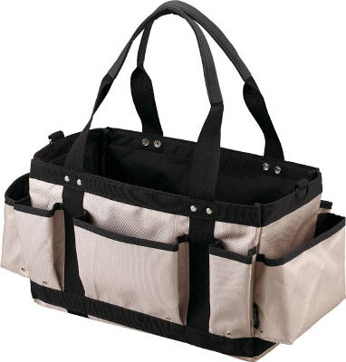 【メーカー型番】TC-450-BG【JANコード】4989999126228【ブランド】TRUSCO 　【特徴】●工具の運搬収納に便利なツールバッグです。●フルオープンタイプですので工具の出し入れもスムーズです。【用途】【仕様】●色:ベージ...