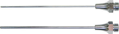【メーカー型番】AG45-2-100【JANコード】4571326801566【ブランド】KURITA【特徴】●細径パイプのロングノズルです。●小径のタップ穴の切り粉除去に最適です。【用途】【仕様】●ノズル長さ(mm):120●ノズル口径(...