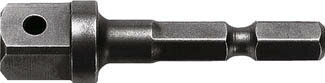【メーカー型番】4DA305【JANコード】4560291325719【ブランド】ナック【特徴】●電動ドライバーなどでもインパクトソケットの使用を可能にすることができます。【用途】【仕様】●差込寸法(mm):6.35●全長(mm):50●差...