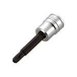 【メーカー型番】BT2-T20H【JANコード】4989433147451【ブランド】KTC【特徴】●ビット部は差込式で、交換が可能です。●T形いじり止め形状・スタンダードタイプです。●差込角側は応力の集中を防ぐパワーフィット形状を採用して...