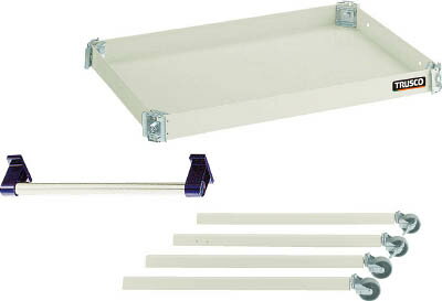 【メーカー型番】D81【JANコード】4989999784091【ブランド】TRUSCO 　【特徴】●特殊振れ止め金具が金属製のため、高い強度を保ちます。●ドライバーと付属のスパナで組み立て簡単。【用途】【仕様】●色:ネオグレー●セット内容...