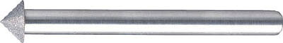 【メーカー型番】T6-205F【JANコード】4989999144802【ブランド】TRUSCO 　【特徴】●形の良い天然ダイヤモンドを厳選使用しています。独自の電着技術により、ダイヤモンド粒子は強固に固着されており超寿命を誇ります。●加工...