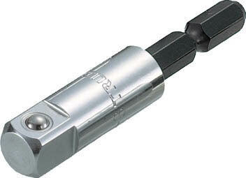 【メーカー型番】TEAD-2【JANコード】4989999186307【ブランド】TRUSCO 　【特徴】●電動ドライバーなどに取り付けて手動用ソケットが使用できます。●6角シャンク部（6.35mm）は、圧入式で強力です。（TEAD-2は一...