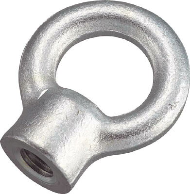 【メーカー型番】TIN-058【JANコード】4989999270587【ブランド】TRUSCO 　【特徴】●ナットの頭部がリング状になっているので、ロープ、鎖、ワイヤなどを通して使用できます。【用途】●機械器具類の吊り上げ。【仕様】●ねじ...