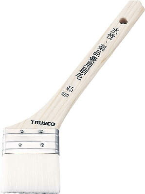 【メーカー型番】TPB-523【JANコード】4989999416817【ブランド】TRUSCO 　【特徴】●先付け、オール化繊の刷毛です。●先細仕上げのPBT繊維を使用しています。【用途】●薬品用、一般水性用。【仕様】●刷毛幅(mm):4...