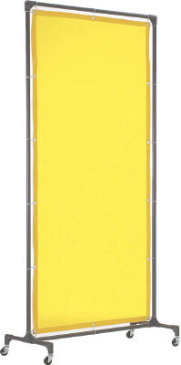 【メーカー型番】YFB-Y【JANコード】4989999170368【ブランド】TRUSCO 　【特徴】●溶接の際の有害な紫外線を遮光し、快適な作業環境を創ります。●フレームはハメ込み式ですので、どなたでも簡単に組み立てができます。●キャス...