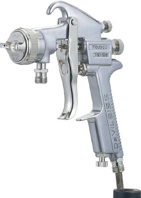 【メーカー型番】TSG-508P-11【JANコード】4989999433005【ブランド】TRUSCO 　【特徴】●ガン手元圧力0.15〜0.2MPaと中低圧で、飛散が少なく塗着効率が大きいため、作業環境を改善します。●ノズル・キャップに...