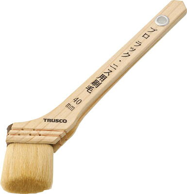 【メーカー型番】TPB-411【JANコード】4989999416435【ブランド】TRUSCO 　【特徴】●山羊毛にアイロンを当て毛腰、含みも良好です。●木工、工芸など良質な仕上げが求められる作業に最適です。【用途】●油性、ニス用。【仕様...