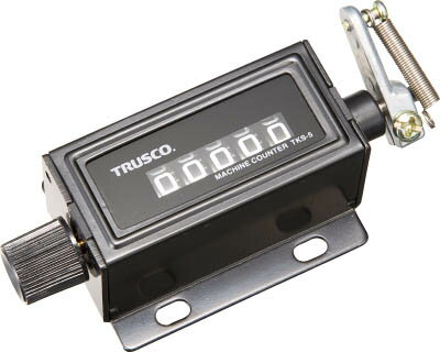 【メーカー型番】TKS5【JANコード】4989999119374【ブランド】TRUSCO 　【特徴】●回転運動、連続運動のカウントに使用します。●プッシュリセットスイッチによりカウンタリセットが容易（TWK）です。●レバーが45°往復する...