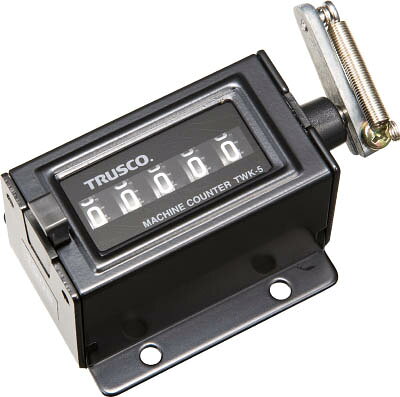 【メーカー型番】TWK5【JANコード】4989999119404【ブランド】TRUSCO 　【特徴】●回転運動、連続運動のカウントに使用します。●プッシュリセットスイッチによりカウンタリセットが容易（TWK）です。●レバーが50°往復する...