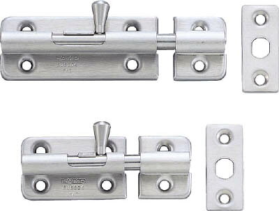 【メーカー型番】BL-40S【JANコード】4510932005746【ブランド】スガツネ工業【特徴】●丸落し棒の回転方向にばねが効いているため、振動衝撃などでロックが外れにくい構造です。●受座は2種類付いてます。【用途】●扉、柵用。【仕様...