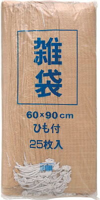 【メーカー型番】209-25P【JANコード】4962074000910【ブランド】萩原　【特徴】●作業現場での整理整頓に御使用いただけます。●しぼりロープ付です。【用途】●廃材・ゴミ入れ用袋。【仕様】●縦(mm):900●横(mm):60...
