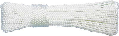 【メーカー型番】A-70【JANコード】4903599020670【ブランド】ユタカ【特徴】●一般の合成繊維の中で最も強度があり、摩擦とショックに非常に強いロープです。【用途】●装飾用、ネット用、リード用など。【仕様】●色:白●線径(mm)...