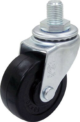 【メーカー型番】LT-50R-M12-14【JANコード】4562182575036【ブランド】ユーエイ【特徴】●標準的な小型キャスターで、軽量物運搬用のワゴンやラックなどに最適です。【用途】【仕様】●許容荷重(kgf):30.6●車輪径D...