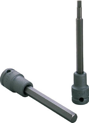 【メーカー型番】3KH-04L【JANコード】4953488077308【ブランド】TONE【特徴】●強力タイプのロングヘキサゴンソケットです。●インパクトレンチなどの動力工具用にも使用可能です。【用途】【仕様】●対辺寸法(mm):4●差込...