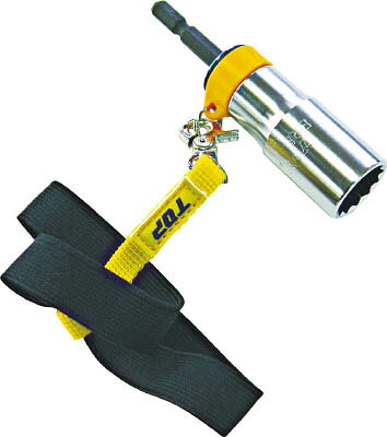 【メーカー型番】ERB-17CS【JANコード】4975180908209【ブランド】TOP【特徴】●軸が折れても落下しません。●カンタンに装着でき、安全作業が行えます。●高速回転にも適応するリング付です。●ナットに入りやすい12角サーフェ...