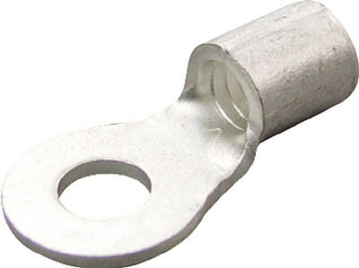 【メーカー型番】R 8-5【JANコード】4521989001865【ブランド】ニチフ【特徴】●接触面(舌部)が丸く、ねじ固定用の取り付け穴がある裸圧着端子です。【用途】●軟鋼のより線電線の接続に。【仕様】●電線抱合範囲単線mm:2.89〜...