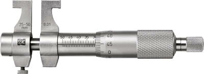 【メーカー型番】MC304-50I【JANコード】4975846037533【ブランド】SK　【特徴】●測定面は超硬チップ付です。●防熱カバー付です。●フレームは塗装仕上げです。●基準リング（φ25）付です。【用途】●内側寸法の測定。【仕様...