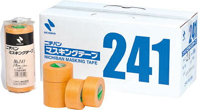 【メーカー型番】241H-12【JANコード】4987167062217【ブランド】ニチバン【特徴】●粘着性が優れ、幅広いマスキング作業で使用できます。●低温特性が優れています。●耐水性が優れています（水研ぎ適正良好）。【用途】●車輌塗装の...