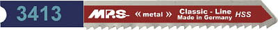 【メーカー型番】3413【JANコード】4028655034139【ブランド】MPS【特徴】●高品位の原材料を用いており、高い切断能力と耐久性を両立させたジグソーブレードです。【用途】●鉄工、アルミ材などの切断に。【仕様】●山数:12●全長...