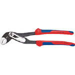【メーカー型番】8802-180【JANコード】4003773044222【ブランド】KNIPEX【特徴】●ジョイント部は横方向へのブレを防止する3枚合わせ構造です。●少ない力でパイプやナットを確実につかみます。●ハンドルの間にクリアランス...