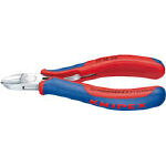 【メーカー型番】7722-130【JANコード】4003773040446【ブランド】KNIPEX【特徴】●極めて精密なエレクトロニクス関連、精密機器関連の切断作業に最適な高精度のニッパーです。●ジョイント部は精密な3枚合わせ（ボックスジョ...