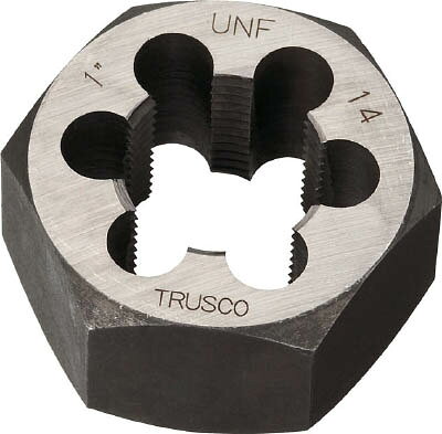 【メーカー型番】TD6-7/8UNF14【JANコード】4989999216677【ブランド】TRUSCO 　【特徴】●ボルトやねじをさらえる（きれいにする）時に使用します。●モンキーレンチにて作業ができます。●ねじ山を修正する際の丸ダイス...