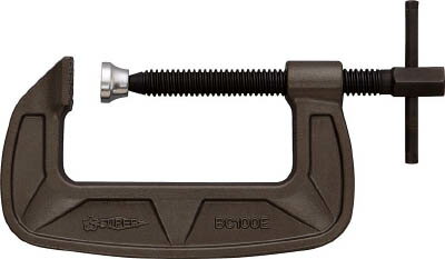 【メーカー型番】BC100E【JANコード】4967521293174【ブランド】スーパー【特徴】●早締め用のハンドル付です。●ねじ頭部の六角にレンチ類で最後のひと締めにより、さらに確実な締め付けができます。【用途】【仕様】●最大口開き(m...