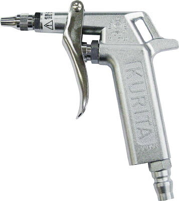 【メーカー型番】AG50LP【JANコード】4571326800248【ブランド】KURITA【特徴】●レバー付で女性にも使用しやすい細型のエアガンです。●ノズルで流量調整が可能です。●プラグ仕様ですのでエアホースにワンタッチで接続可能です...
